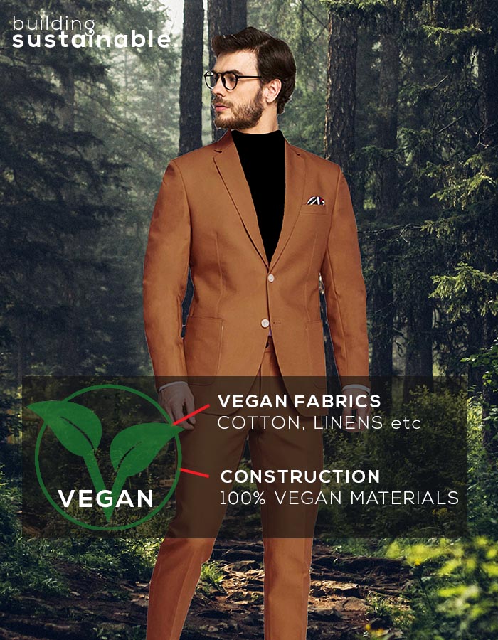 Vegan Custom Suits Online | Sustainably Tailored by A.i.