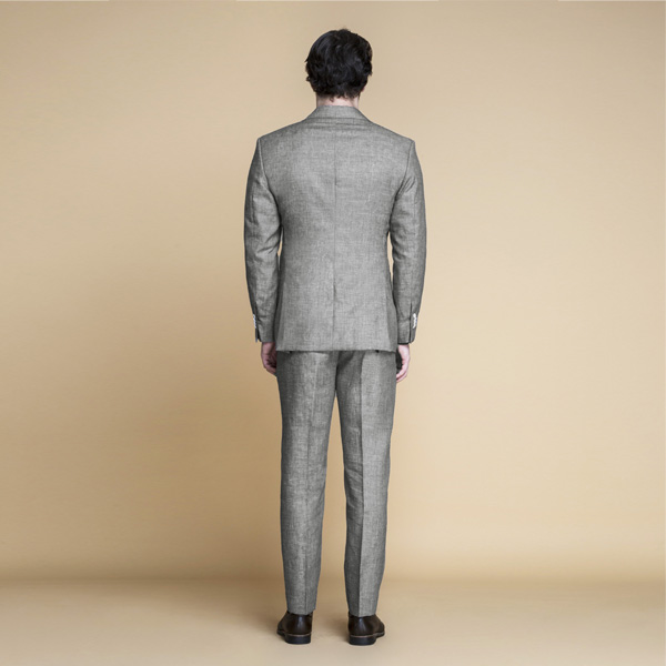 Organic Easyday Jute Ecru Suit | Sustainable Custom Menswear by A.I.